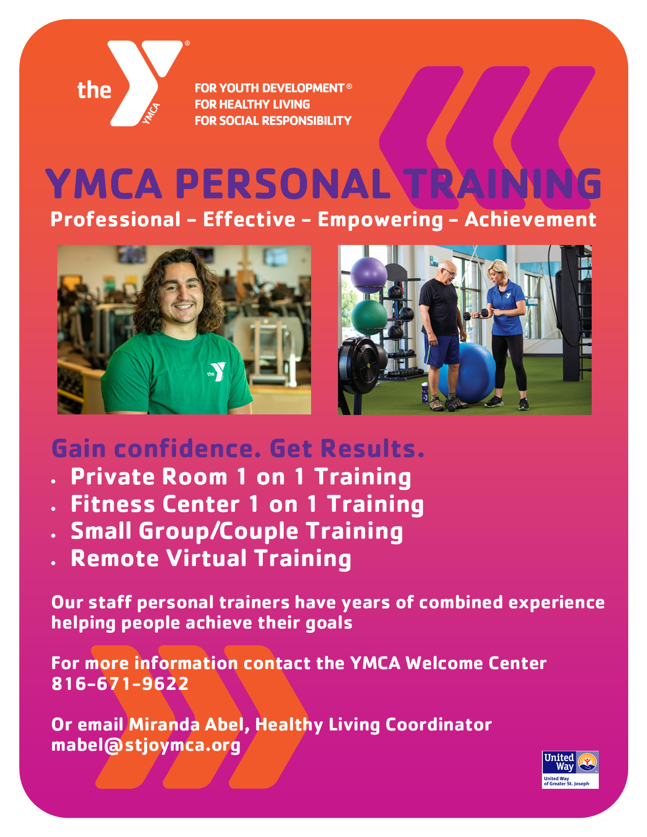 YMCA Personal Training | St. Joseph YMCA